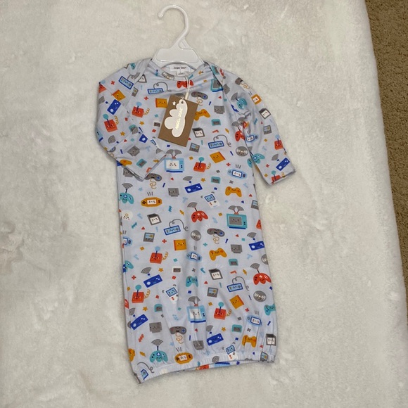 Angel Dear | One Pieces | Nwt Angel Dear 3 Months Video Game Print Gown ...